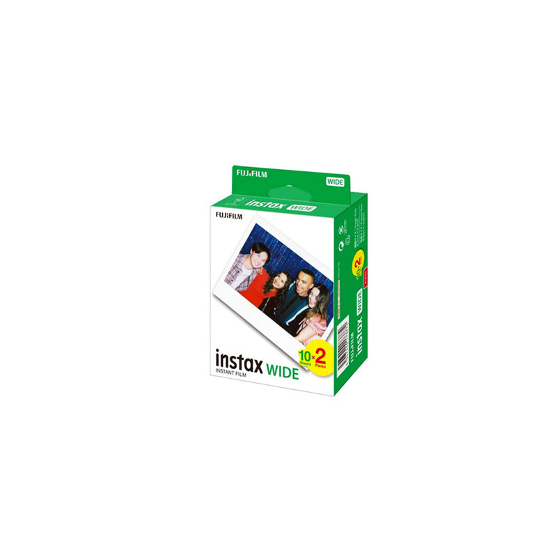 Fujifilm Instax Wide Plain Film Twin Pack [ 20 sheet ] – ICM Photo Pte Ltd