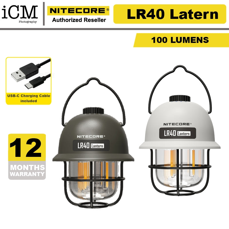 NITECORE LR40 Multifunctional USB-C Rechargeable Camping Lantern – ICM ...